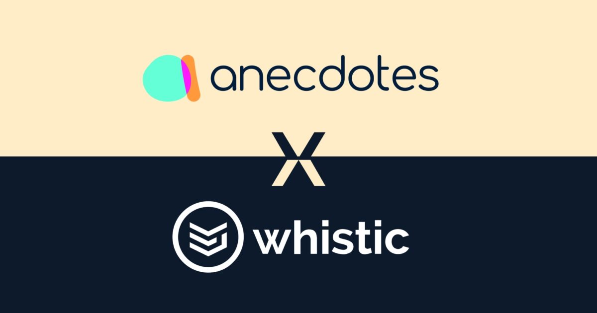 Whistic Partners with Anecdotes to Provide Vendors a… | Whistic